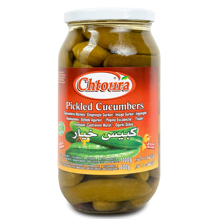 Chtoura, Pickled Cucumbers, Lebanon, 12x1kg - Tema Fine Foods