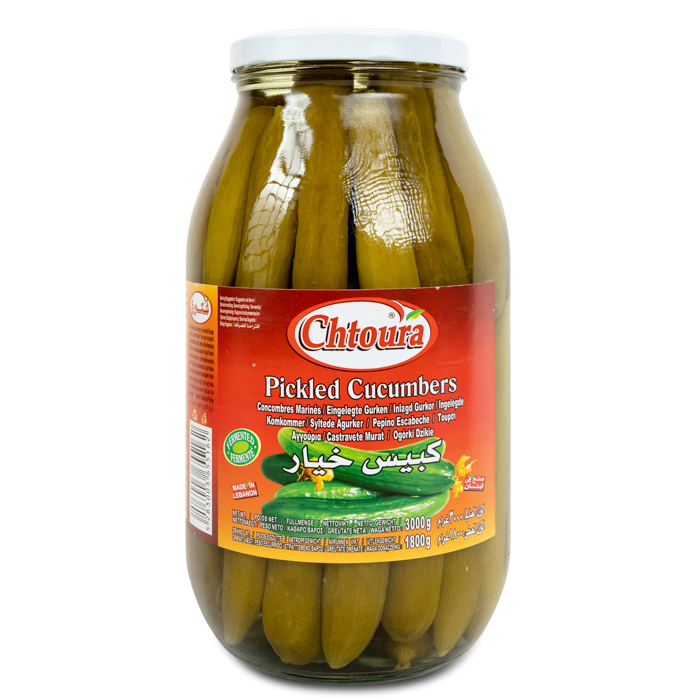 Chtoura, Pickled Cucumbers, Lebanon, 4x3kg - Tema Fine Foods